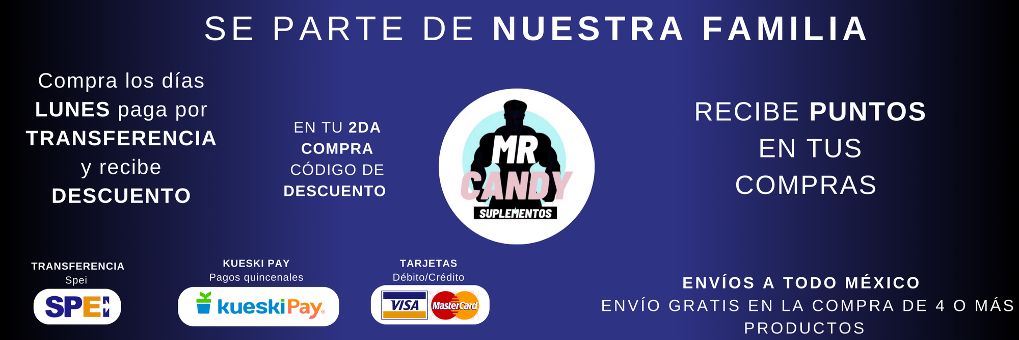 Mr candy Suplementos – Mr. Candy