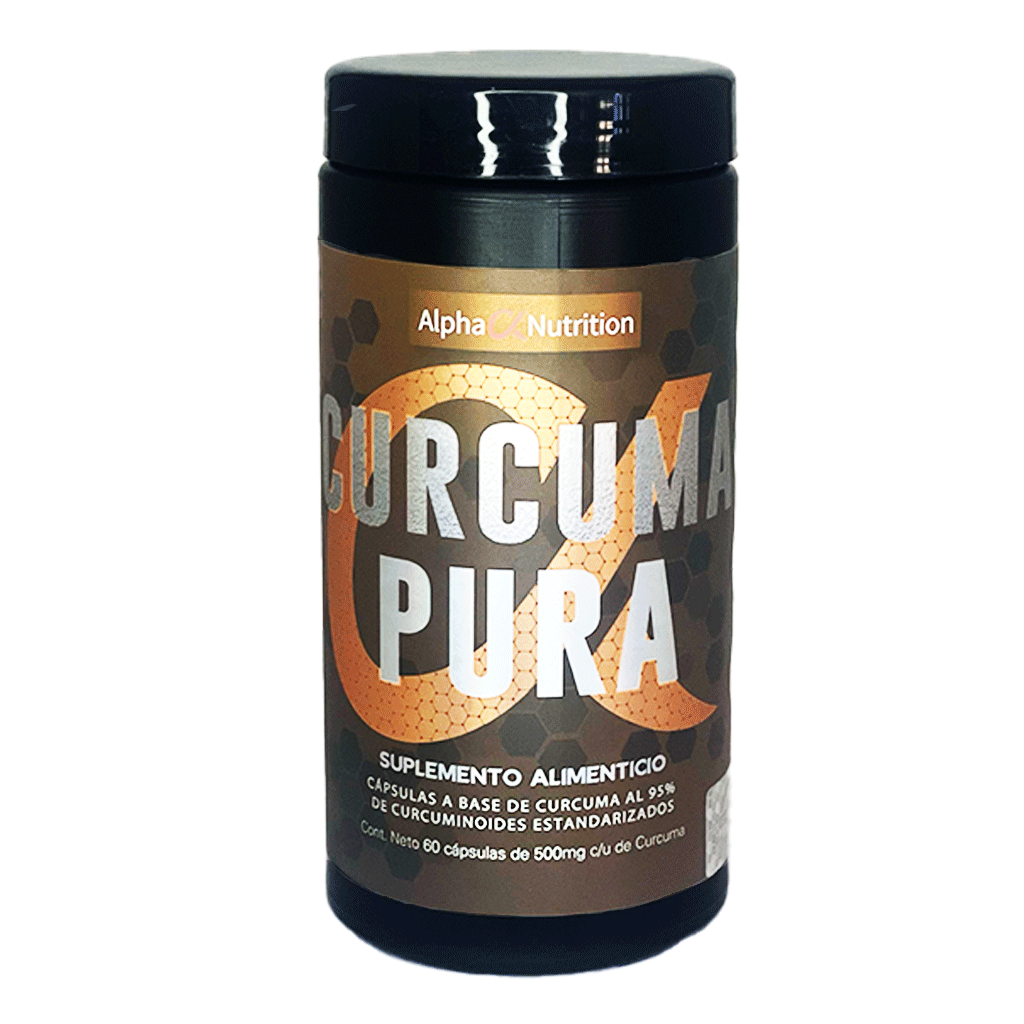 Alpha Nutrition Curcuma Pura 60 Caps – Mr. Candy