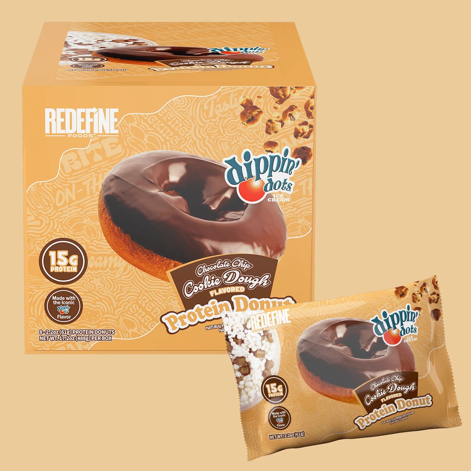 Redefine Protein Donut 8pz – Mr. Candy