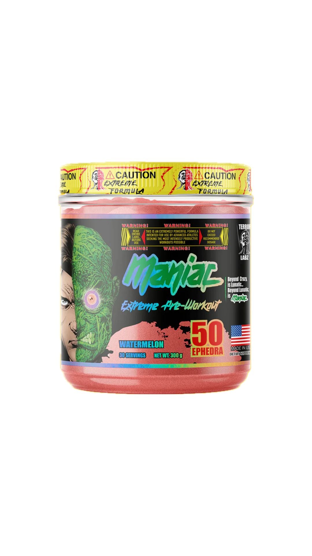 Maniac Pre Workout 30 Serv – Mr. Candy
